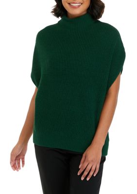 THE LIMITED Women's Mock Neck Ribbed Sweater Vest | belk