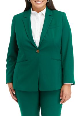 THE LIMITED Plus Size Longline Blazer | belk