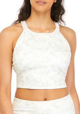 Body & Sol Ruffle Longline Sports Bra | belk