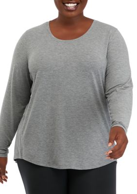 ZELOS Plus Size Heather T-Shirt | belk