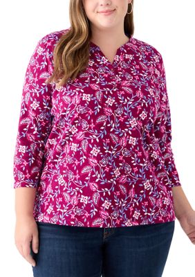 Belk plus size tops store