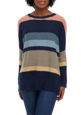Wonderly Women's Long Sleeve Nubby Flyaway Sweater | belk