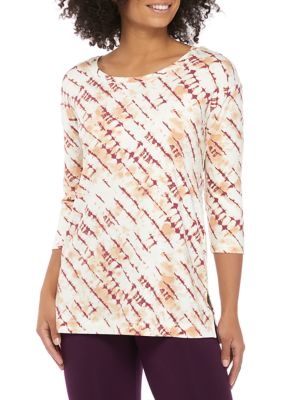Wonderly Studio Women's 3/4 Sleeve Yummy Top | belk