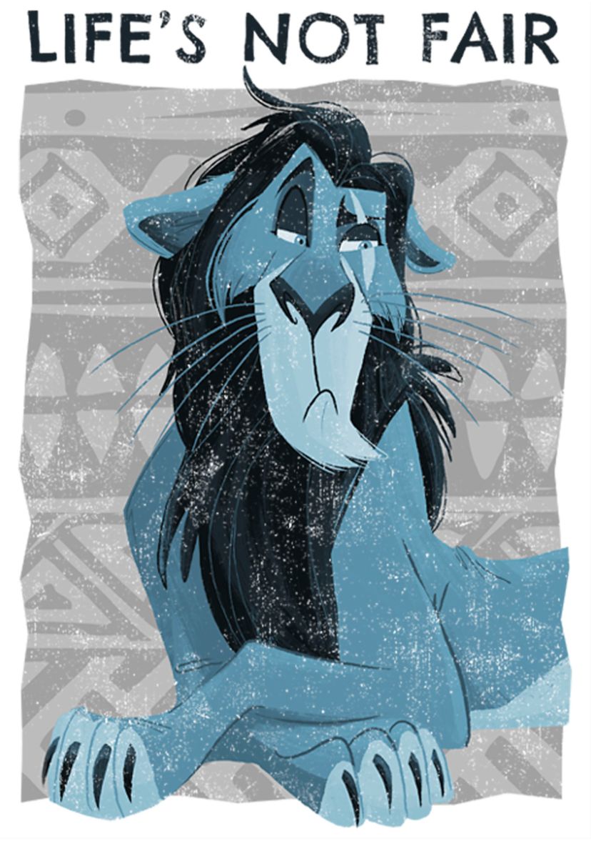 Lion King Scar Not Fair Graphic T-Shirt | Belk