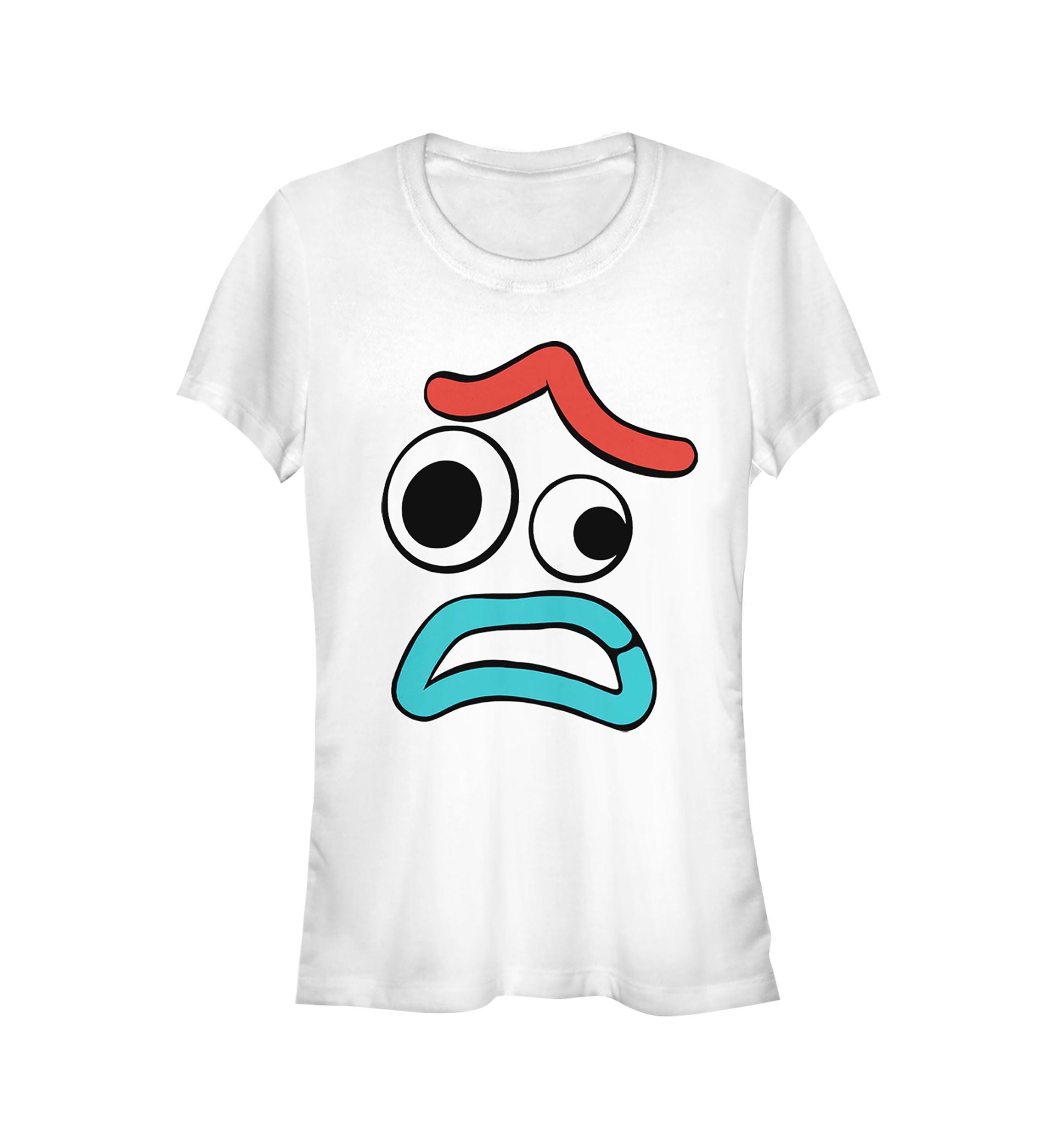 Tom and Jerry Big Face Scared Forky Graphic T-Shirt | Belk