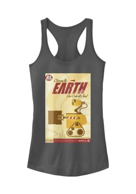 Wall-E Cleaning the Earth Poster Graphic Tank | belk