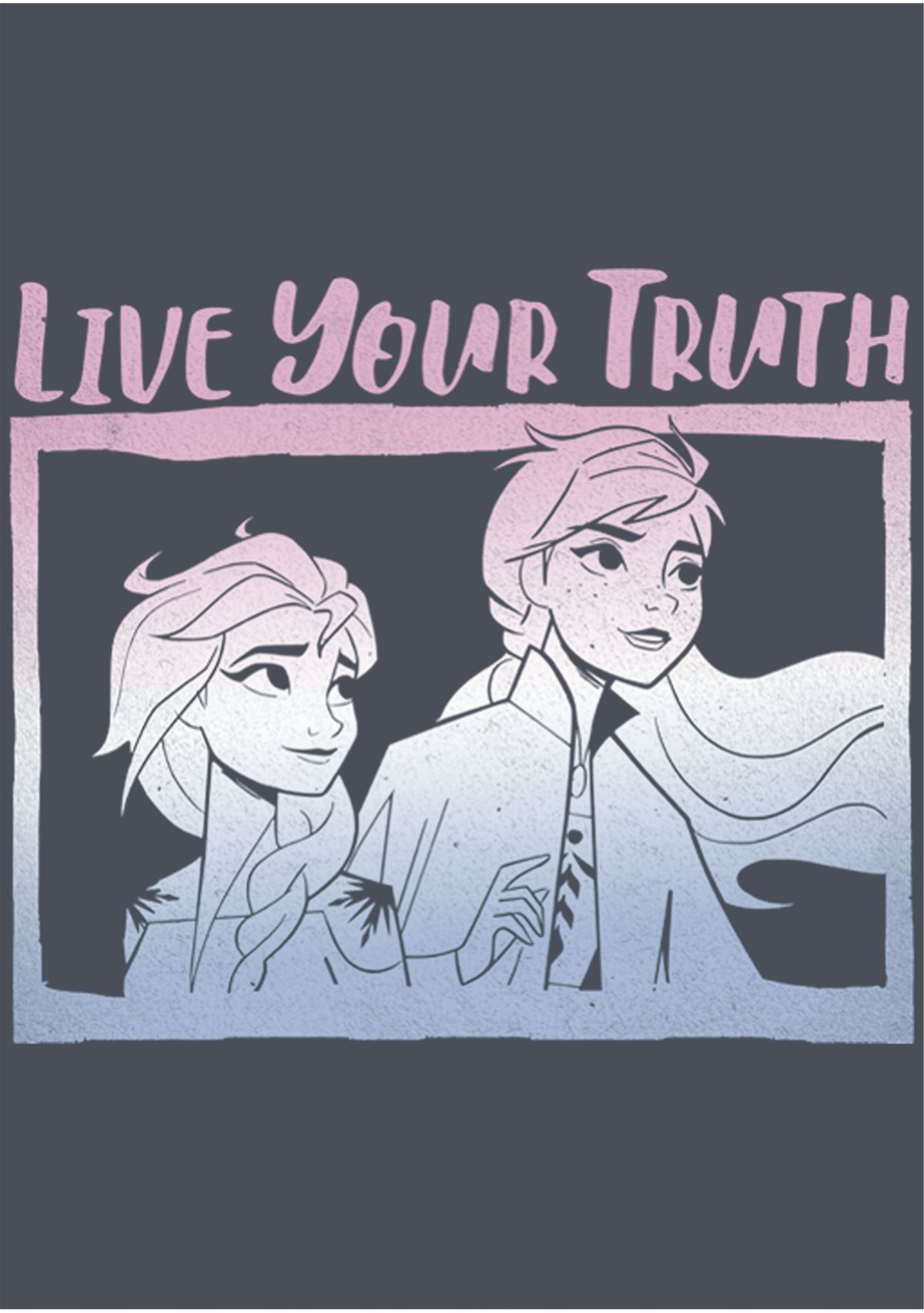 Disney® Frozen LIVE YOUR TRUTH Graphic Tank | Belk