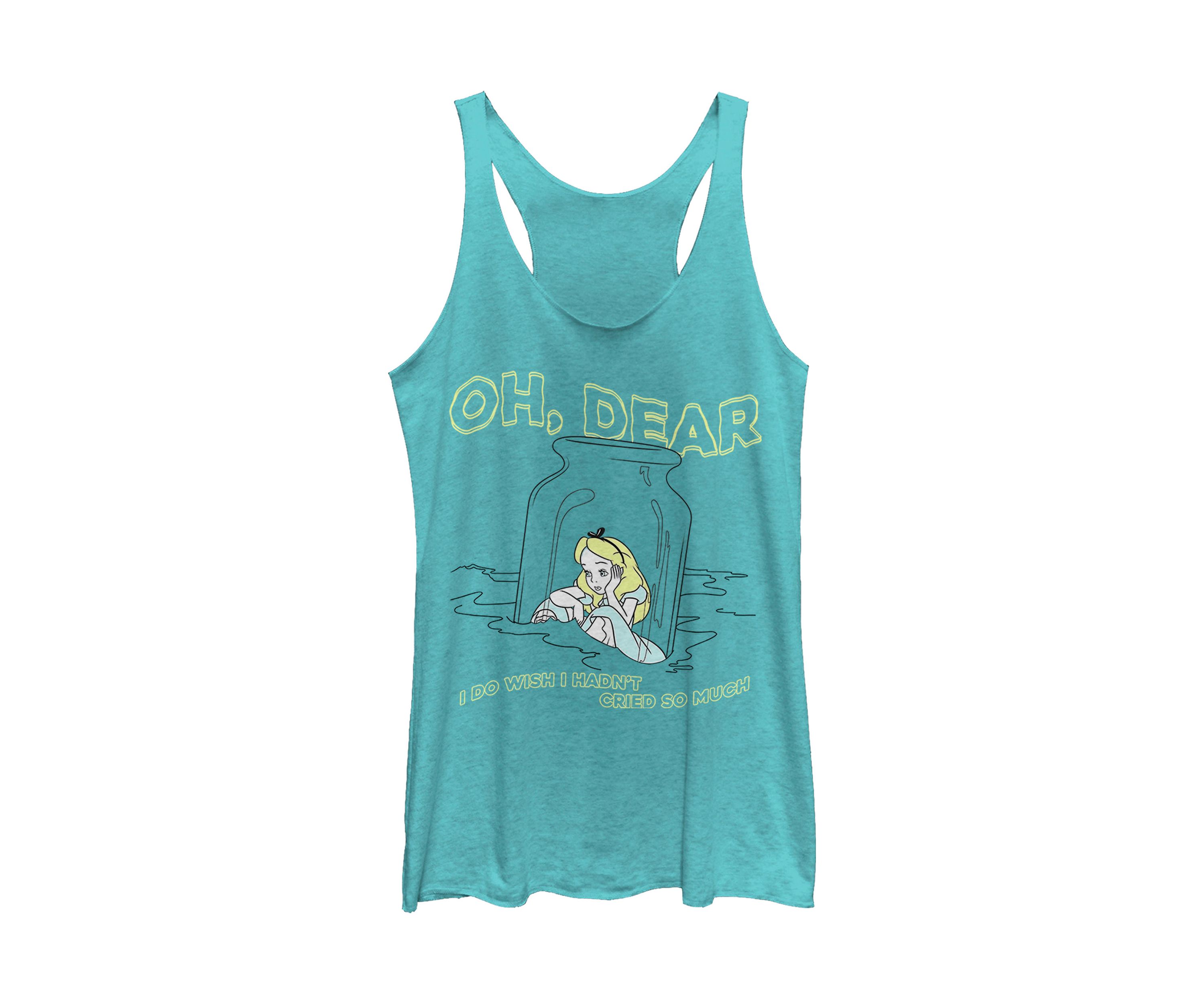 Alice in Wonderland Junior's Licensed Disney Dear Tears Tank Top | Belk
