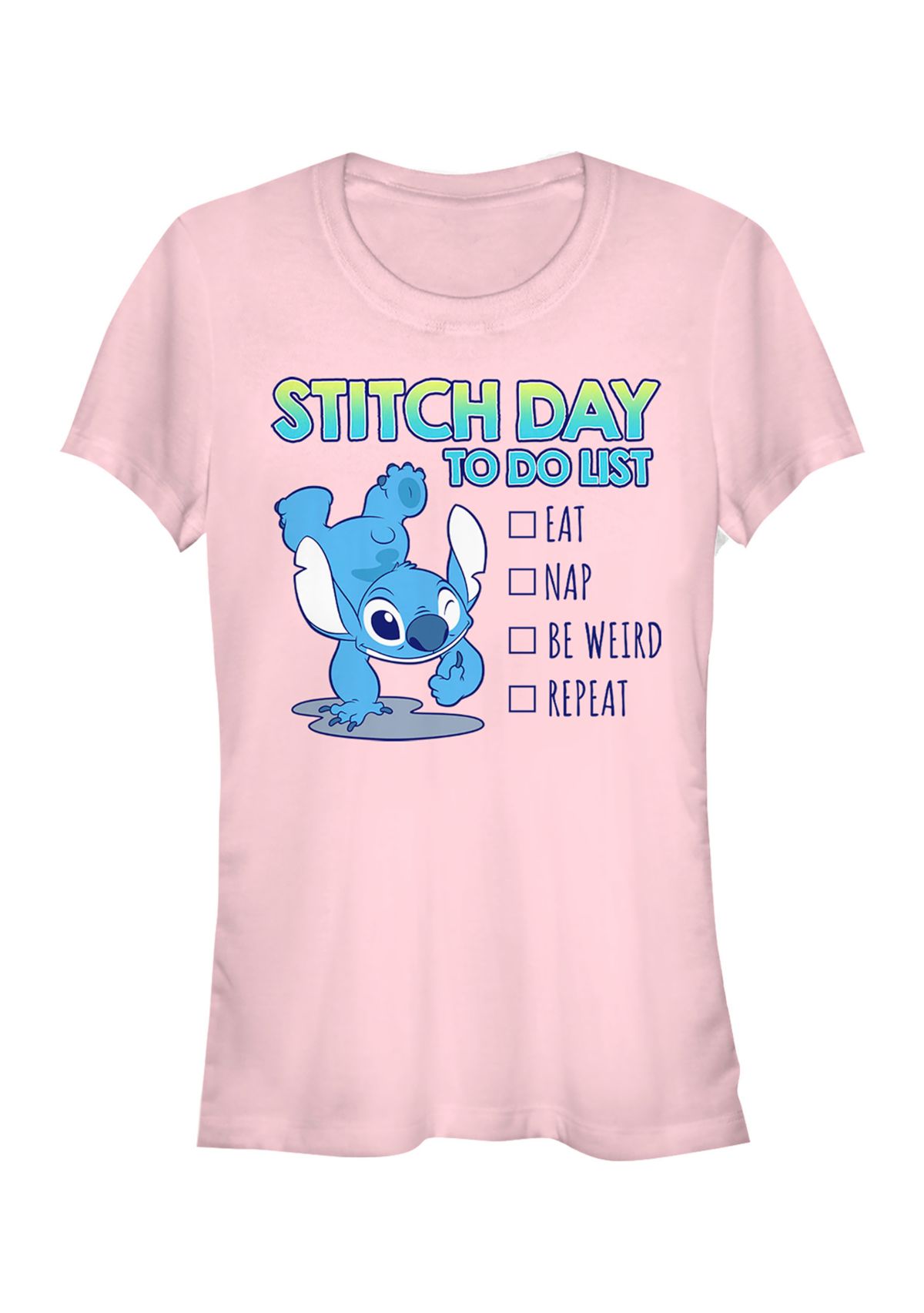 Lilo & Stitch Junior's Licensed Disney To Do T-Shirt | Belk