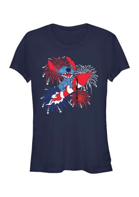 Lilo & Stitch Stitch Fireworks Graphic T-Shirt | belk