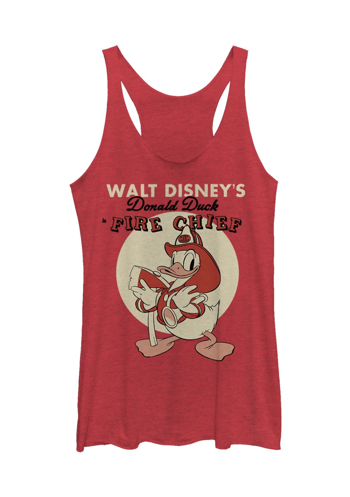Disney® Junior's Licensed Disney Vintage Fireman Donald Tank Top | Belk