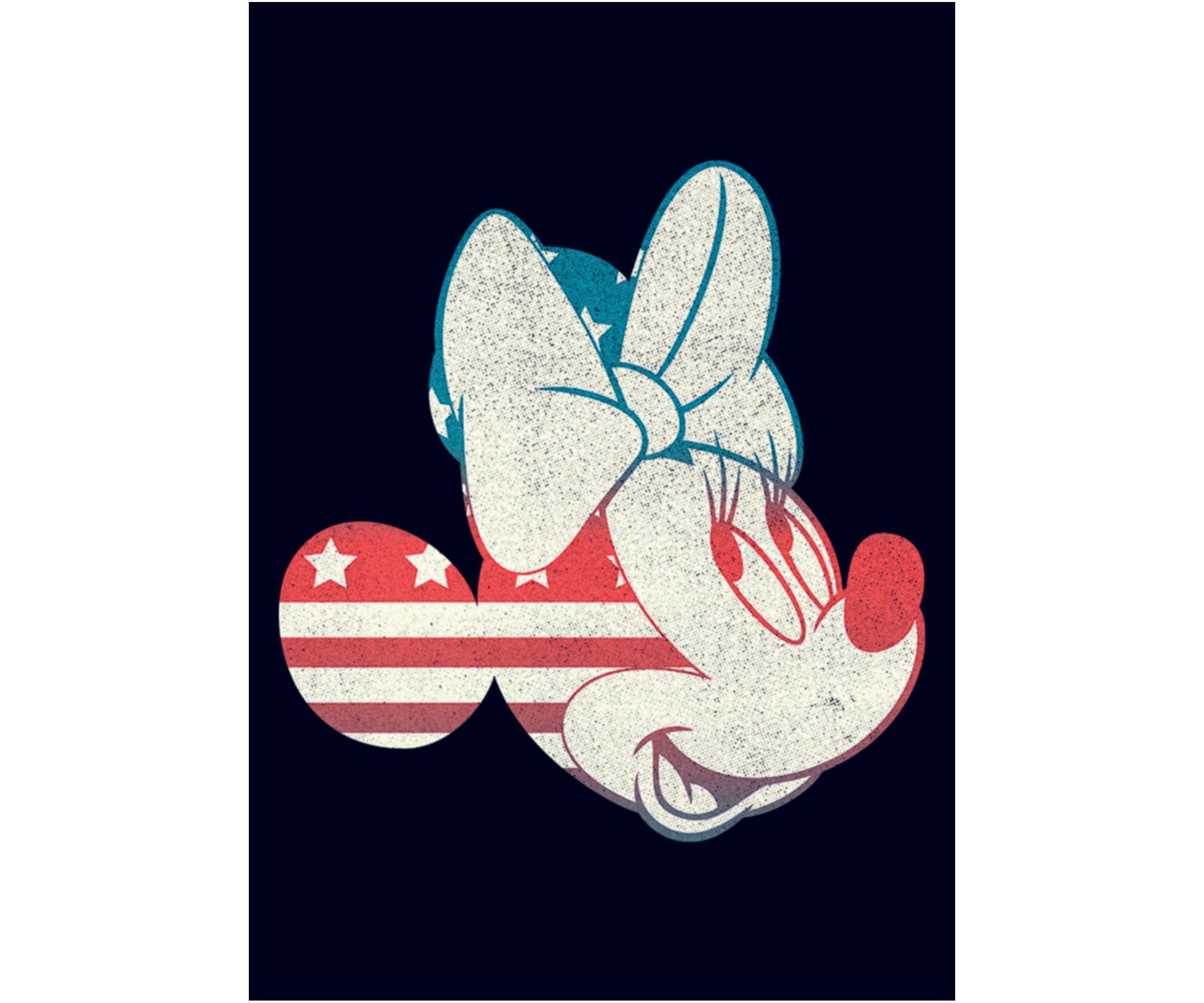 Minnie Mouse Flag Minnie Graphic T-Shirt | Belk