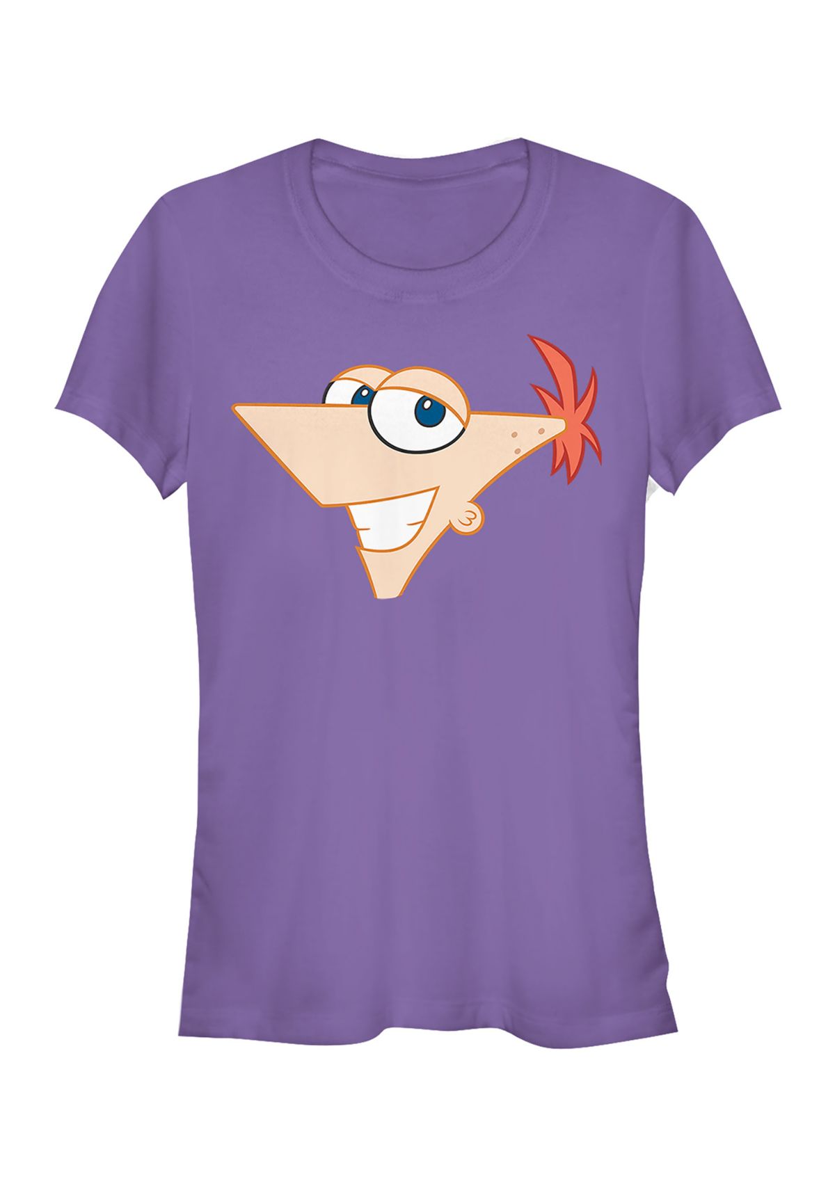 Phineas and Ferb Juniors' Phineas and Ferb Large Phineas T-Shirt | Belk