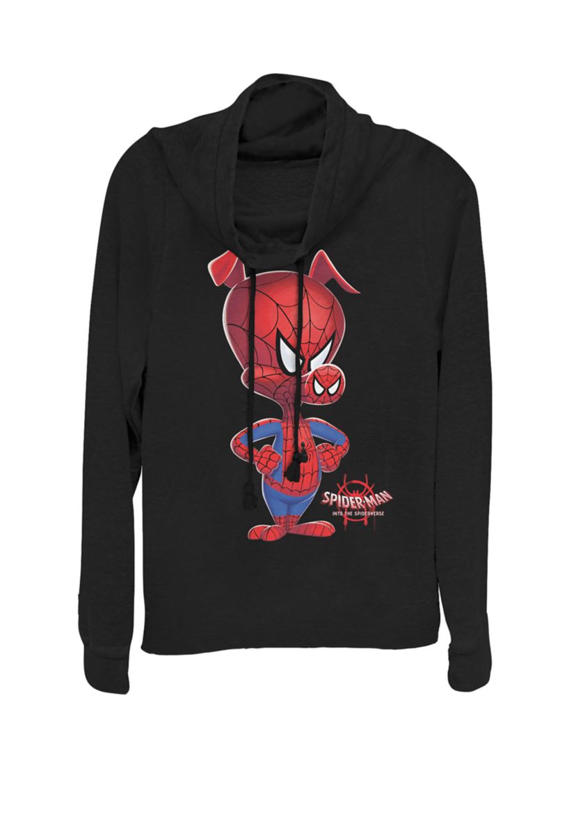 Marvel Spider-Man Spiderverse Spider-Ham Cowl Neck Pullover | Belk