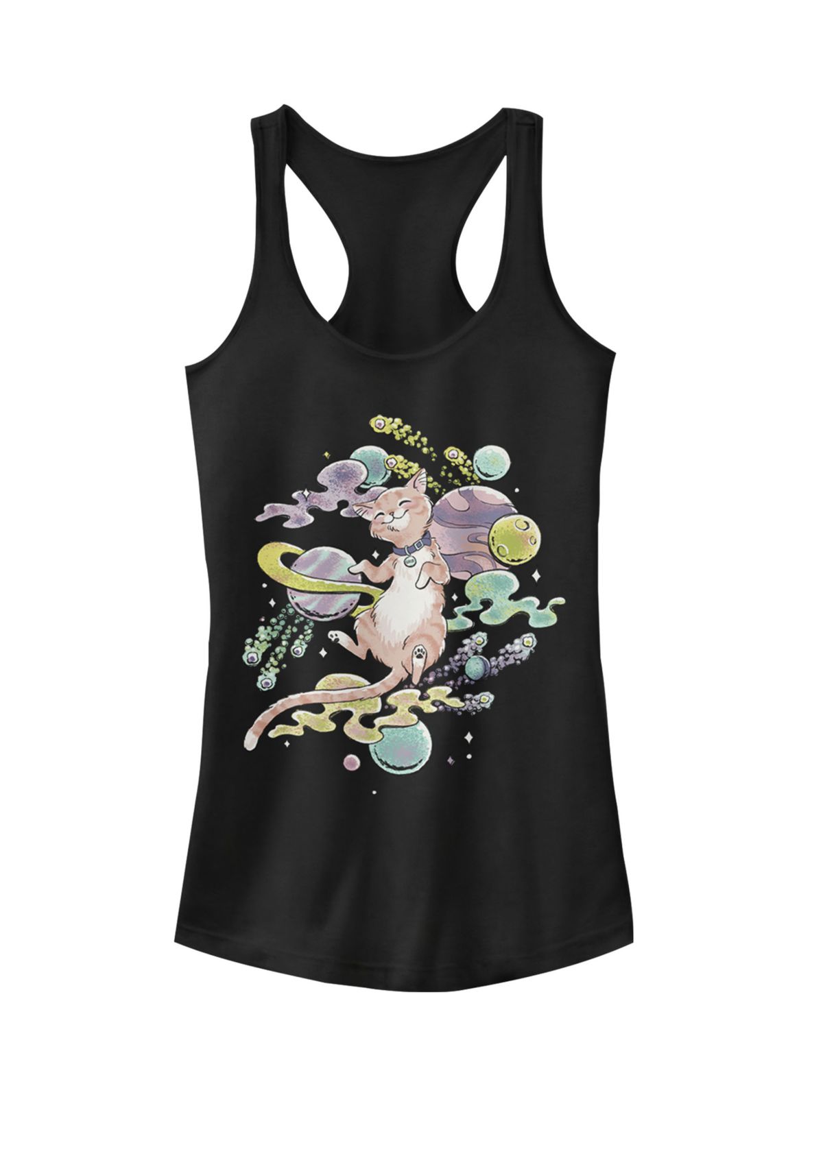 101 Dalmatians Captain Marvel Cosmic Kitty Goose Raceback Graphic Tank ...