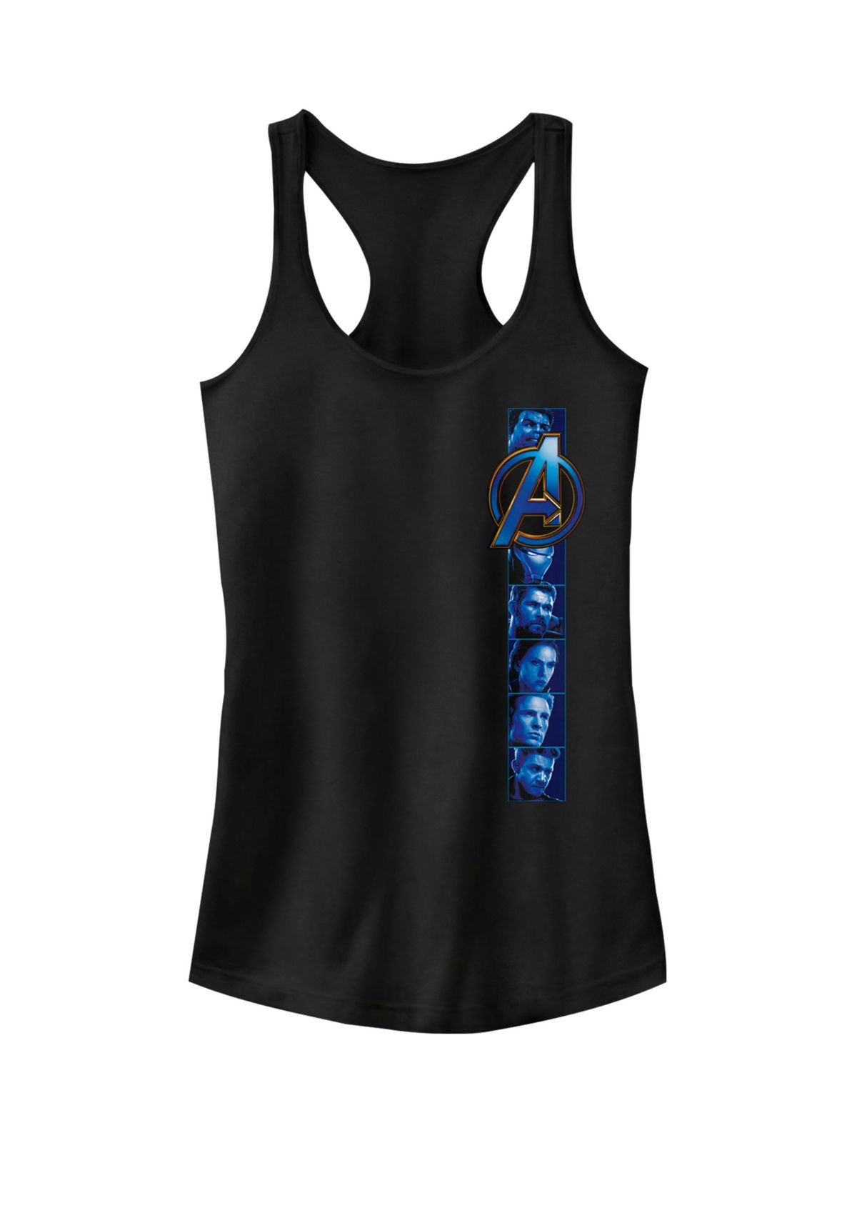 Marvel Avengers Endgame Hero Vertical Shot Graphic Racerback Tank | Belk