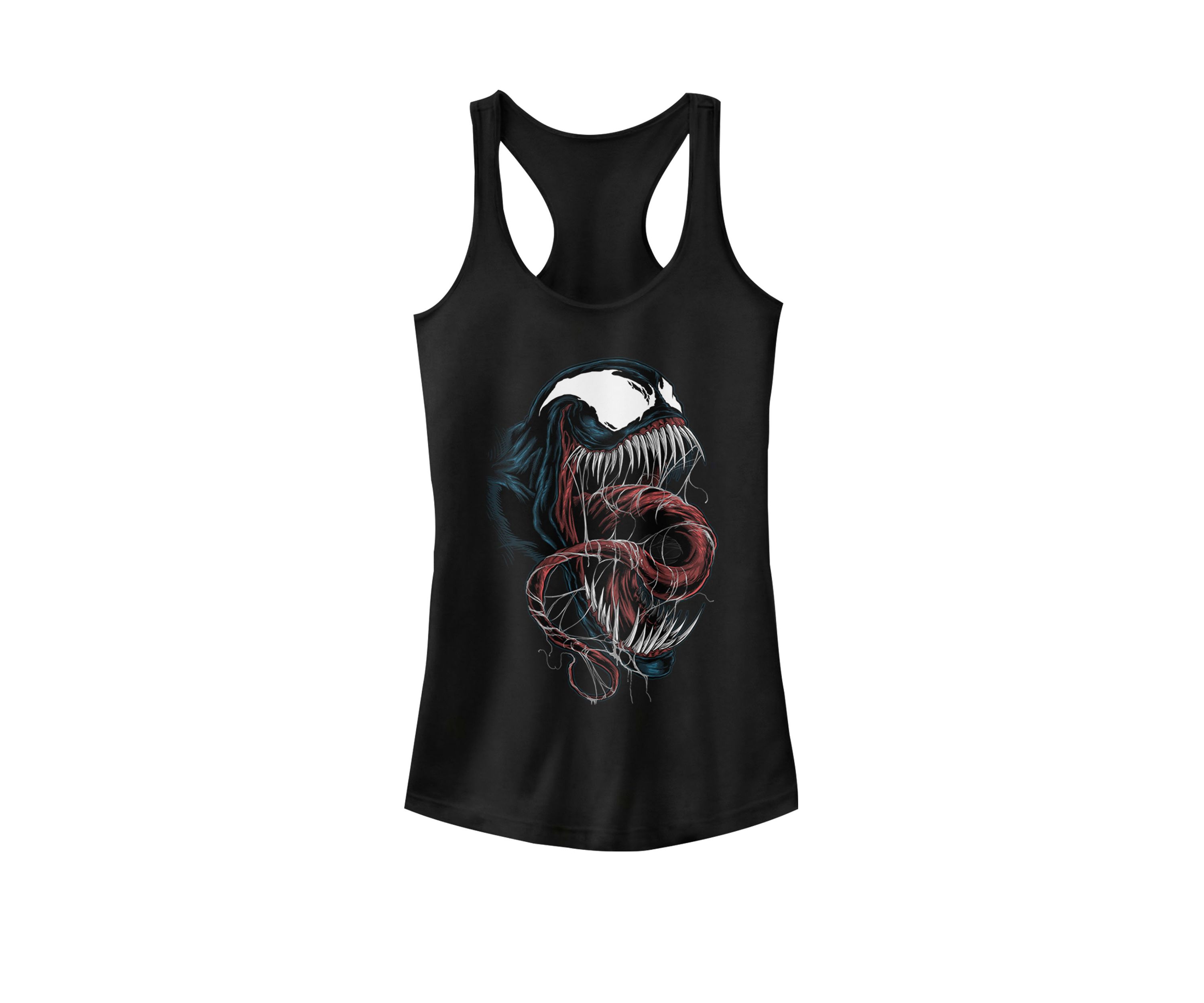 Marvel Spider-Man Venom Close-Up Graphic Racerback Tank | Belk