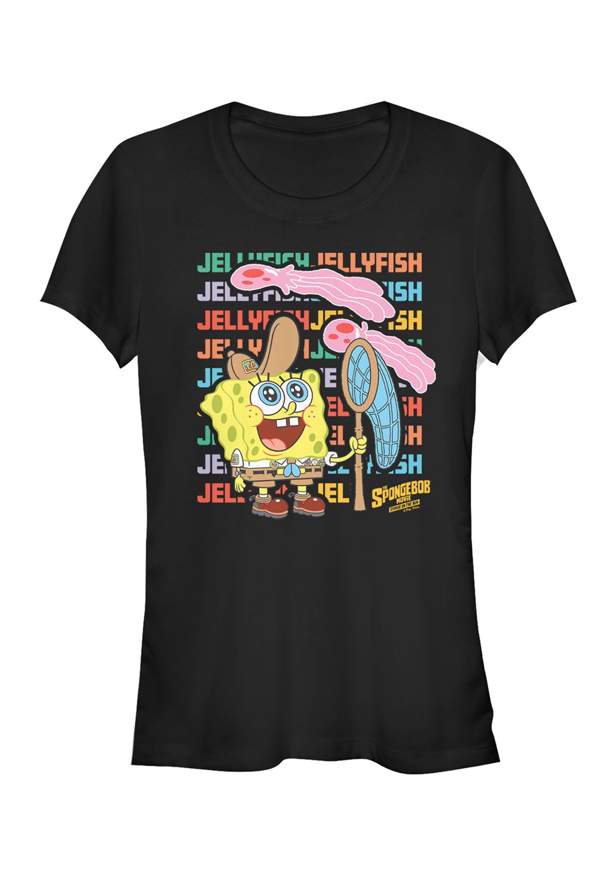 Nickelodeon Spongebob Movie Jellyfishing Stack Graphic Top | Belk
