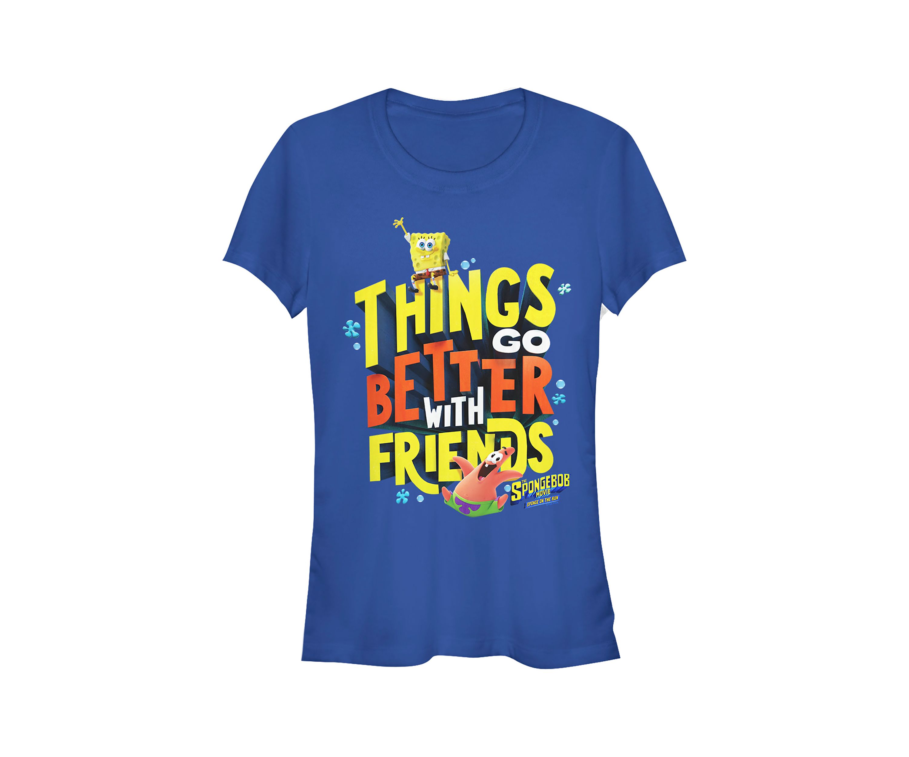 Nickelodeon Spongebob Movie Better With Friends Graphic Top | Belk