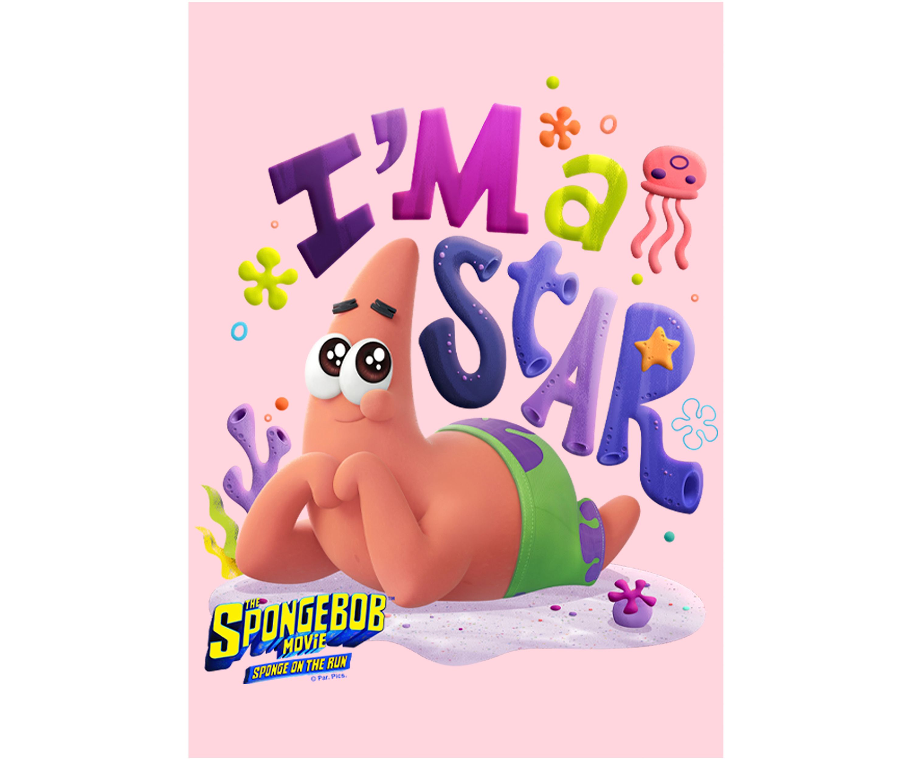 Nickelodeon Spongebob Movie Patrick The Star Graphic Top | Belk