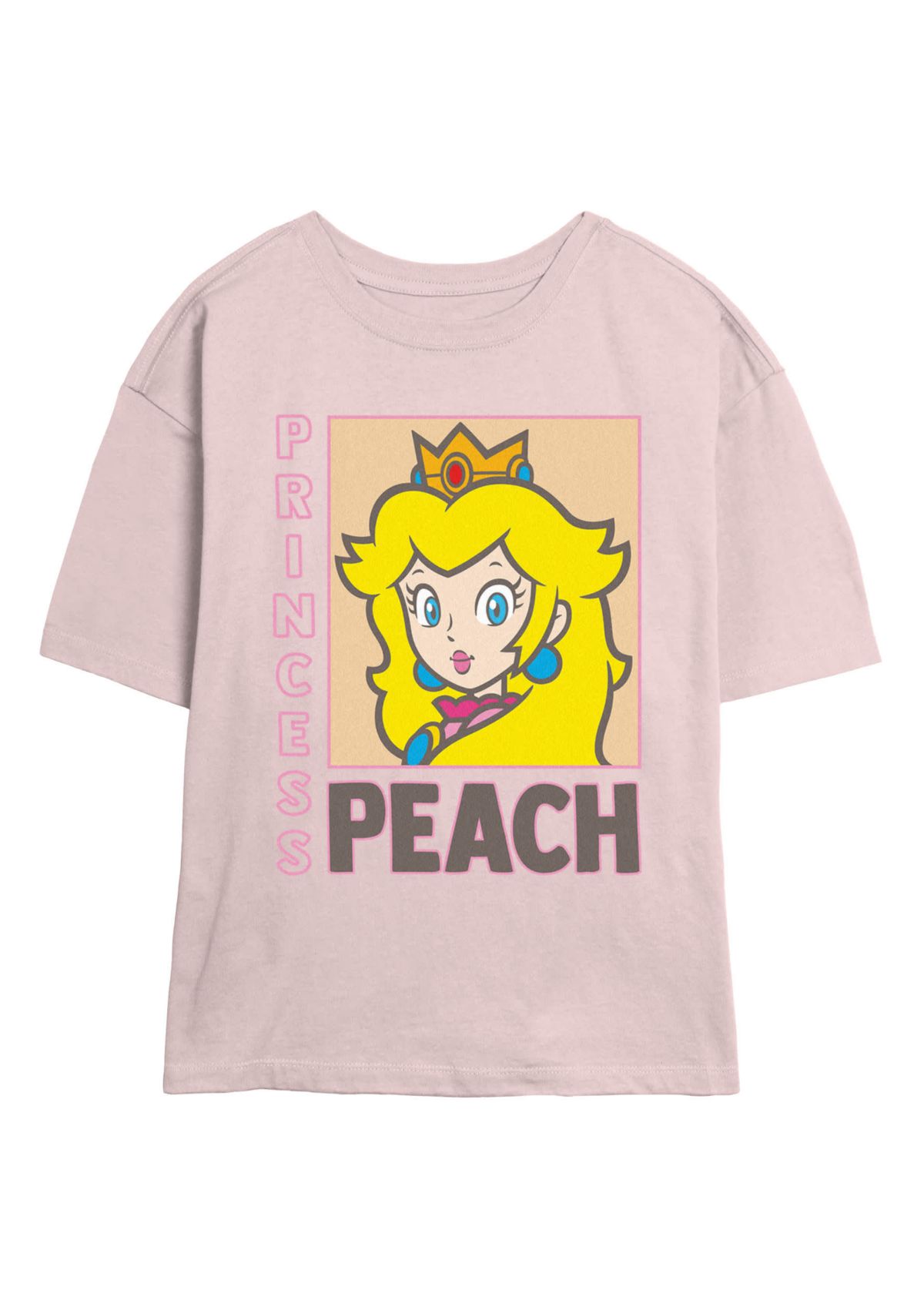 Nintendo FRAMED PRINCESS PEACH Graphic Tank | Belk