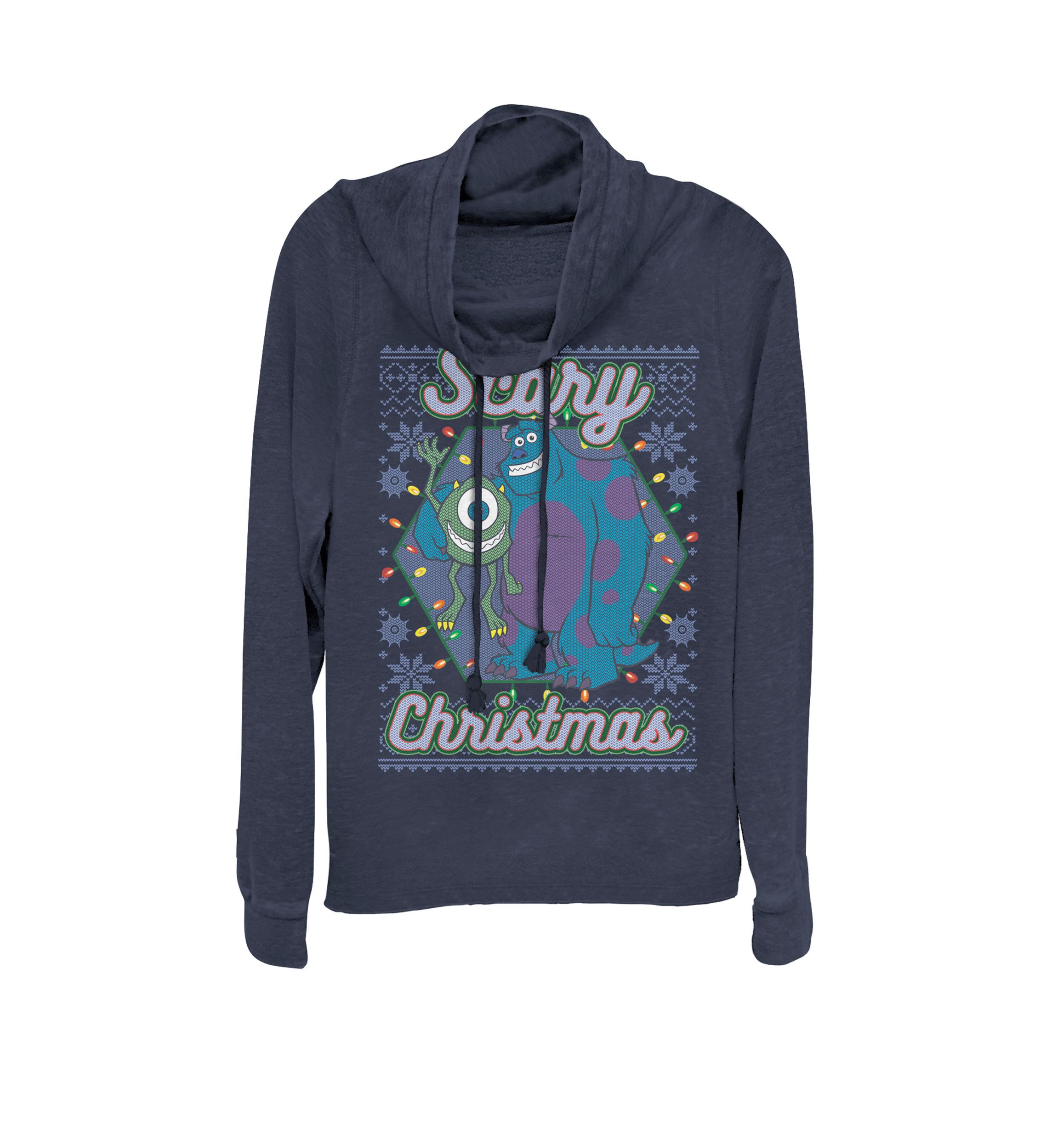 Disney® Pixar™ Monsters University Scary Christmas Cowl Neck Graphic ...