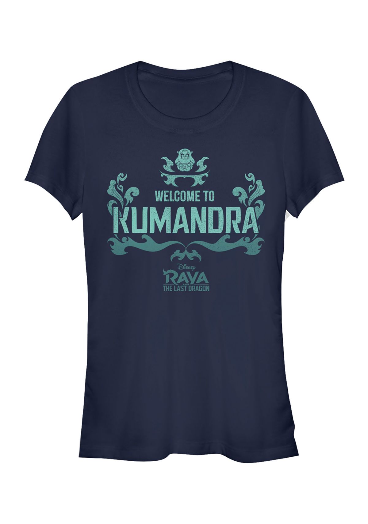 Raya and the Last Dragon Junior's Welcome To Kumandra Graphic T-Shirt ...