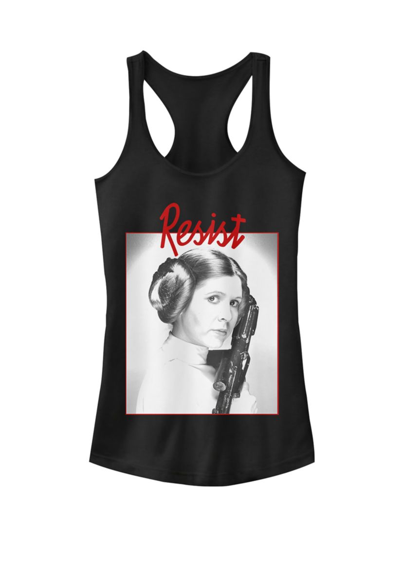 101 Dalmatians Princess Leia Resist Portrait Racerback Graphic Tank | Belk