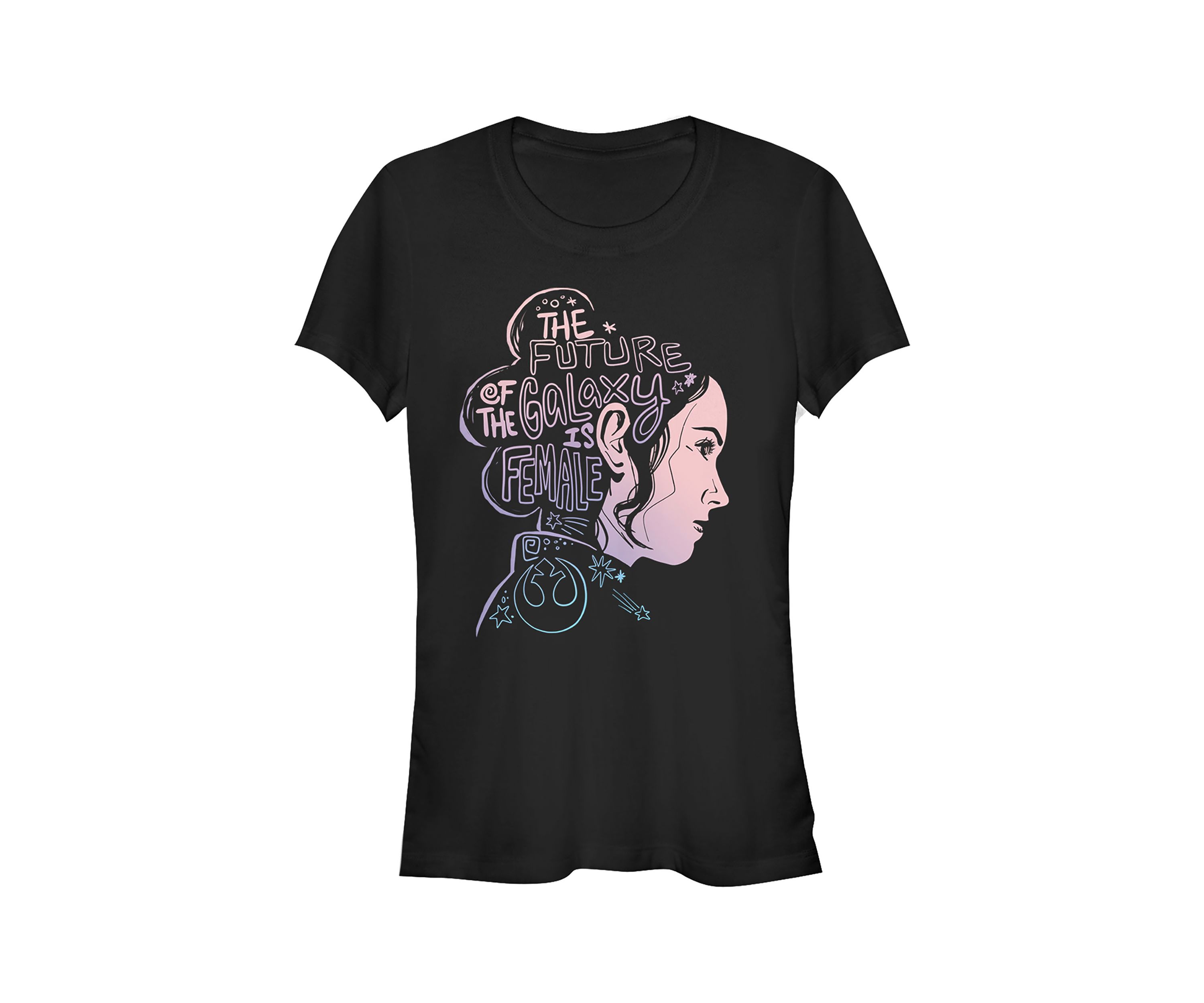 Star Wars Junior's Female Future Silhouette Graphic T-shirt | Belk