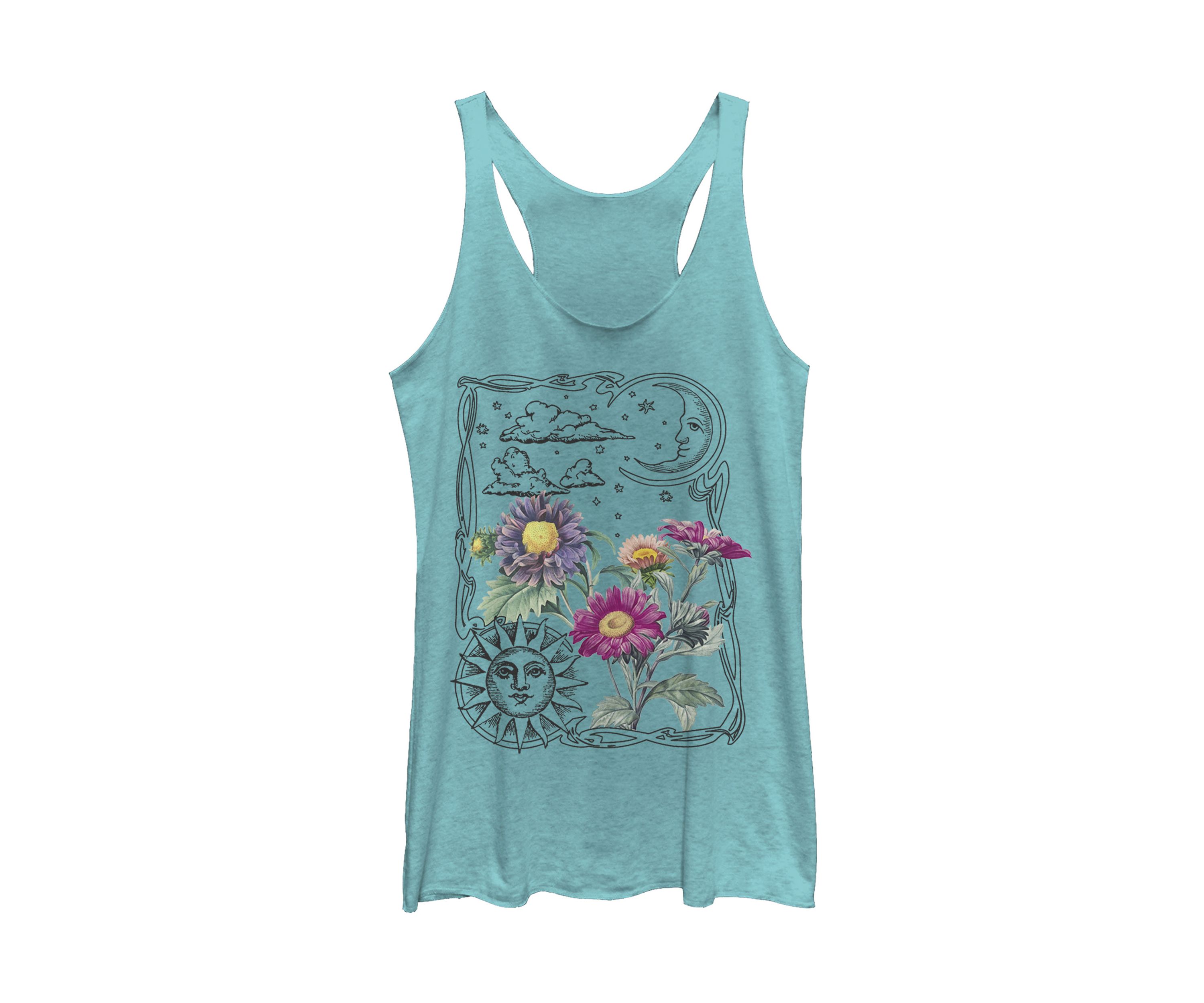 Tom and Jerry Sun and Moon No Text Graphic Tank | Belk