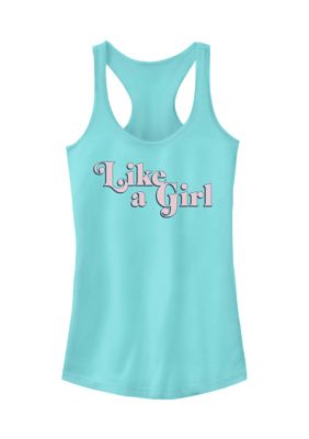 V-Line Like A Girl Graphic Tank | belk