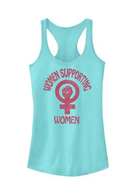 V-Line Woman Support Graphic Tank | Belk