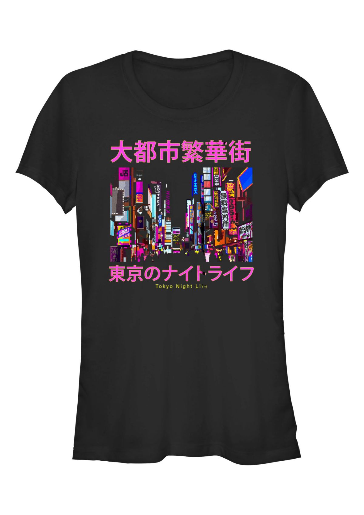 V-Line Tokyo Nightlife Downtown Graphic T-Shirt | Belk