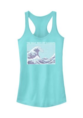 V-Line Pop Wave Graphic Tank | Belk