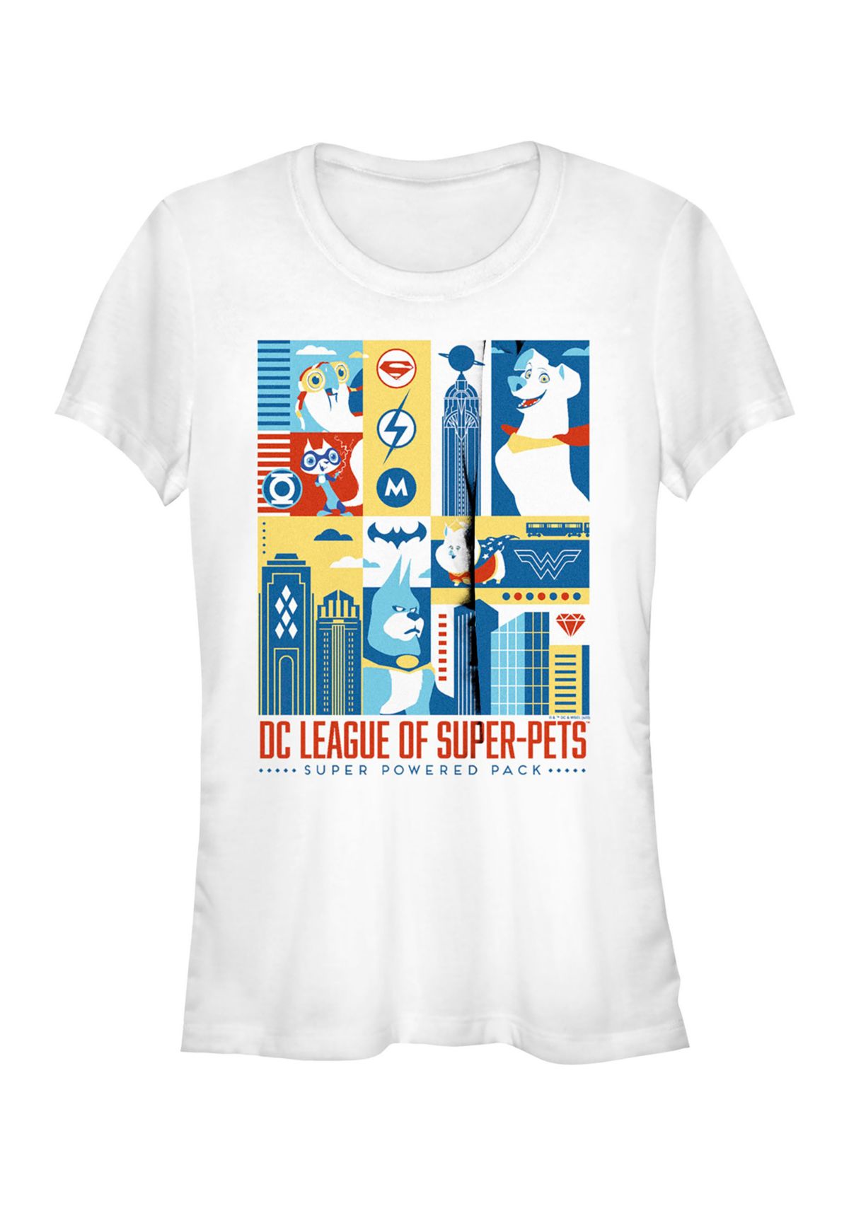 DC Super Pets Super Powered Pack Graphic T-Shirt | Belk