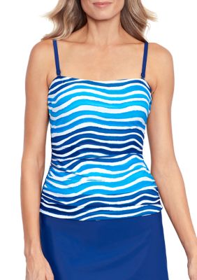 American Beach New Americana Spangled Banner Swim Top | Belk