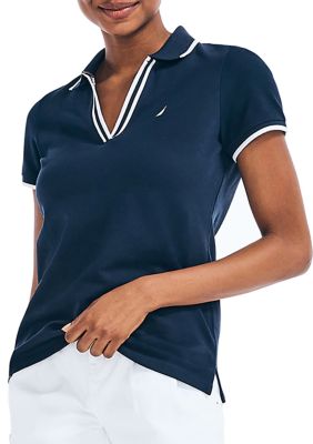 Nautica Sustainably Crafted Ocean Split-Neck Polo | belk