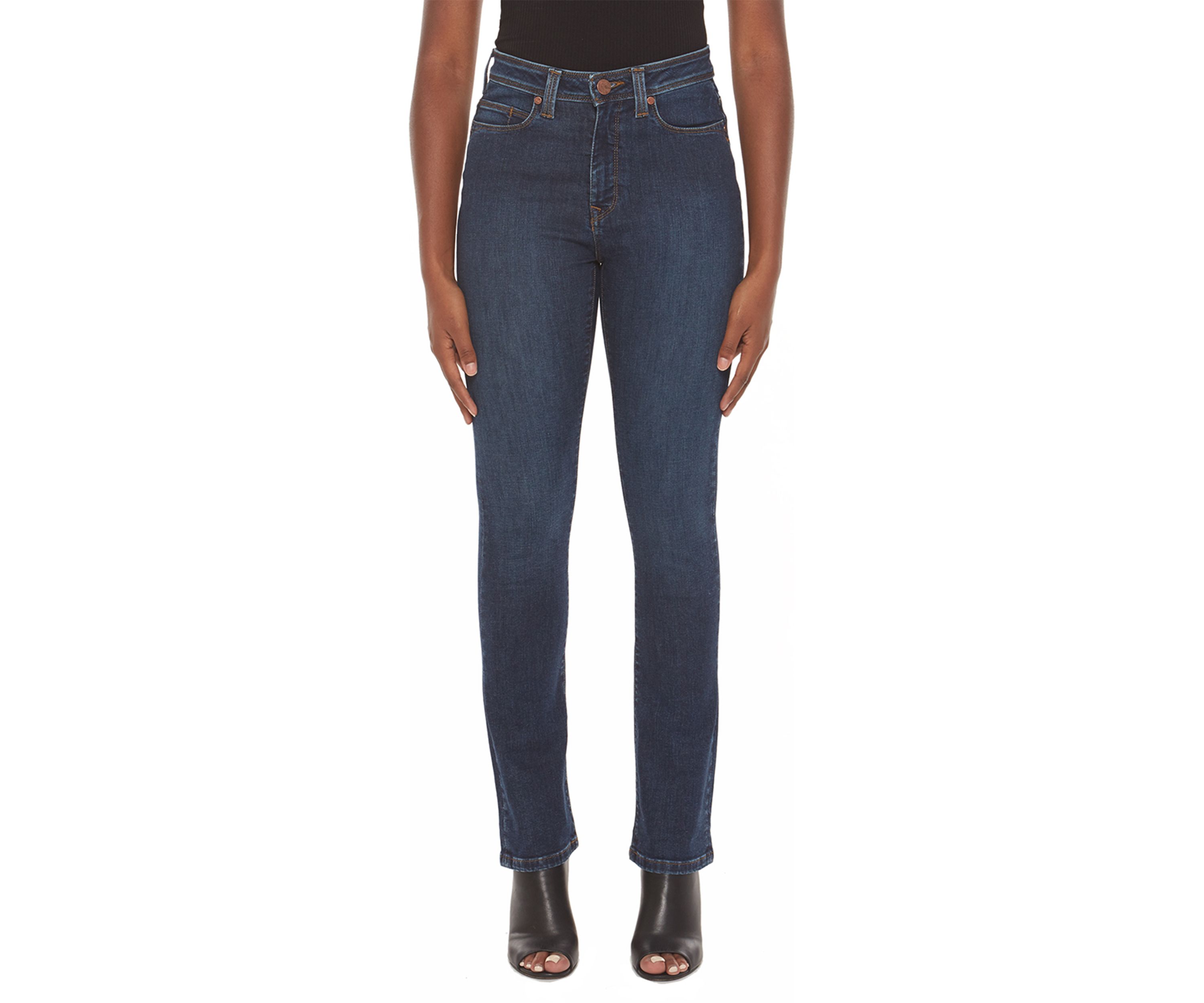 Lola Jeans High-Rise Straight Jeans - Kate | Belk