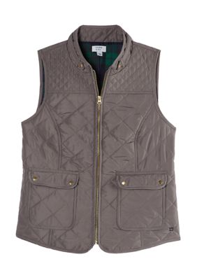 Crown & Ivy™ Women's Sleeveless Puffer Vest | belk