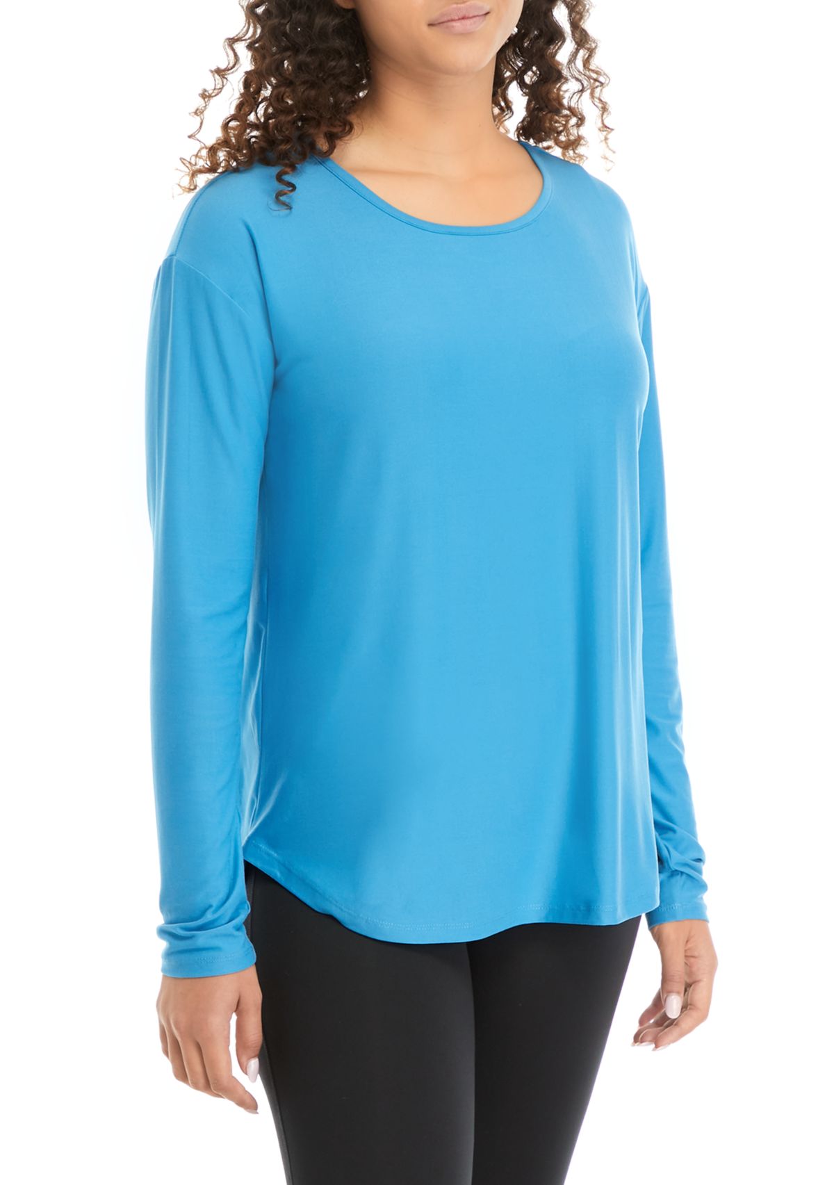 ZELOS Long Sleeve Twist Back T-Shirt | Belk