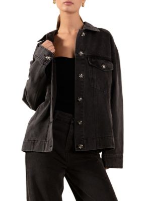 Endless Rose Denim Jacket with Pockets | Belk