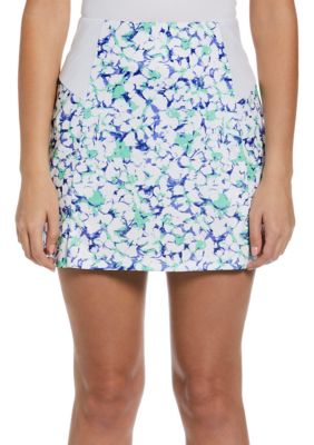 PGA TOUR Women's Abstract Floral Printed Golf Skort with Slits | belk
