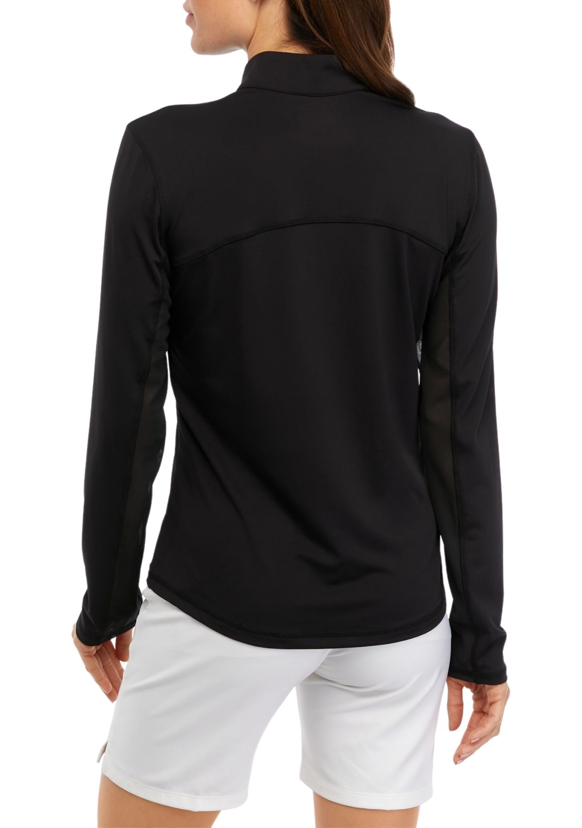 PGA TOUR Women's Long Sleeve Solid Sun Protection Top | Belk