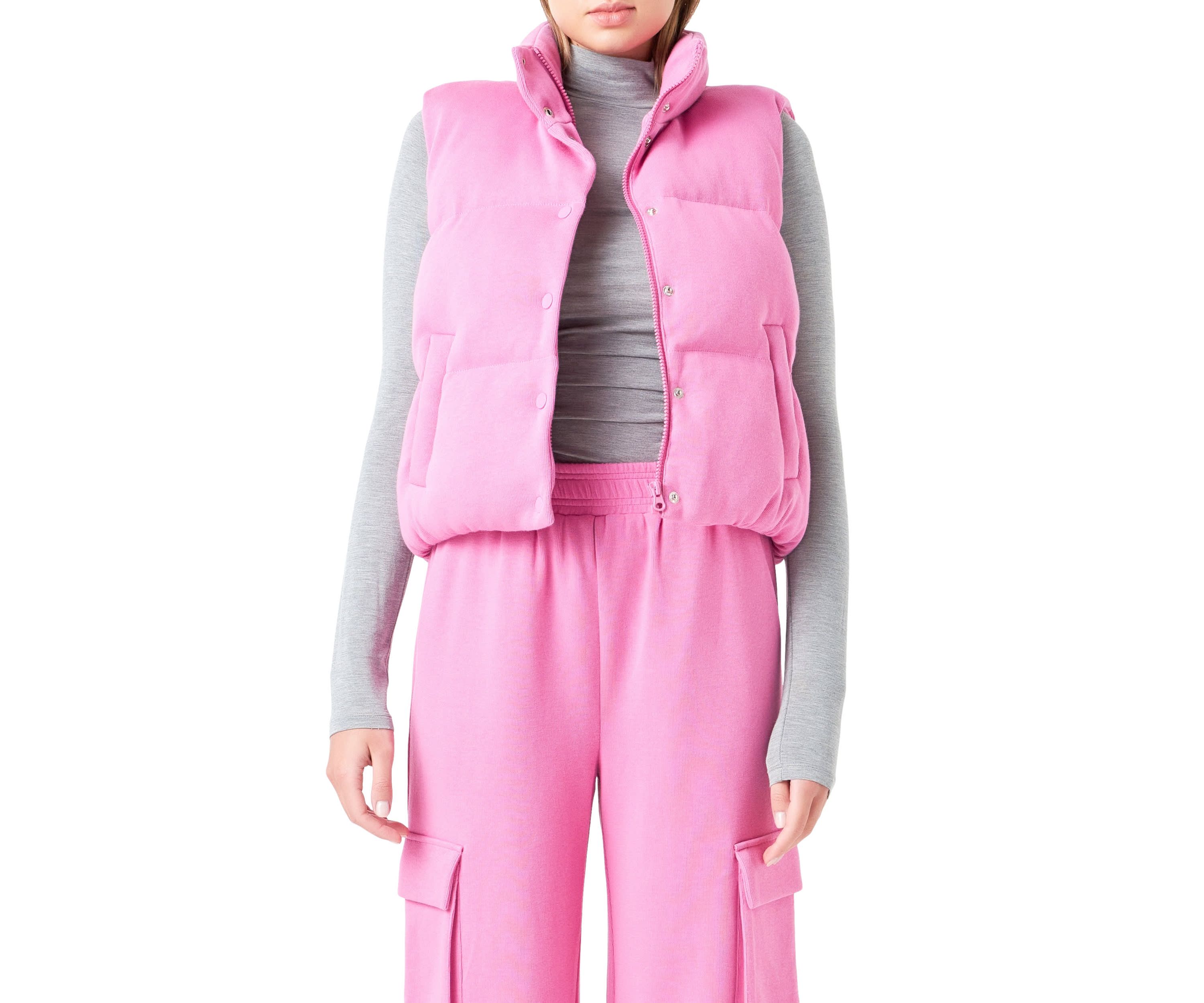 Grey Lab Knit Puffer Vest | Belk