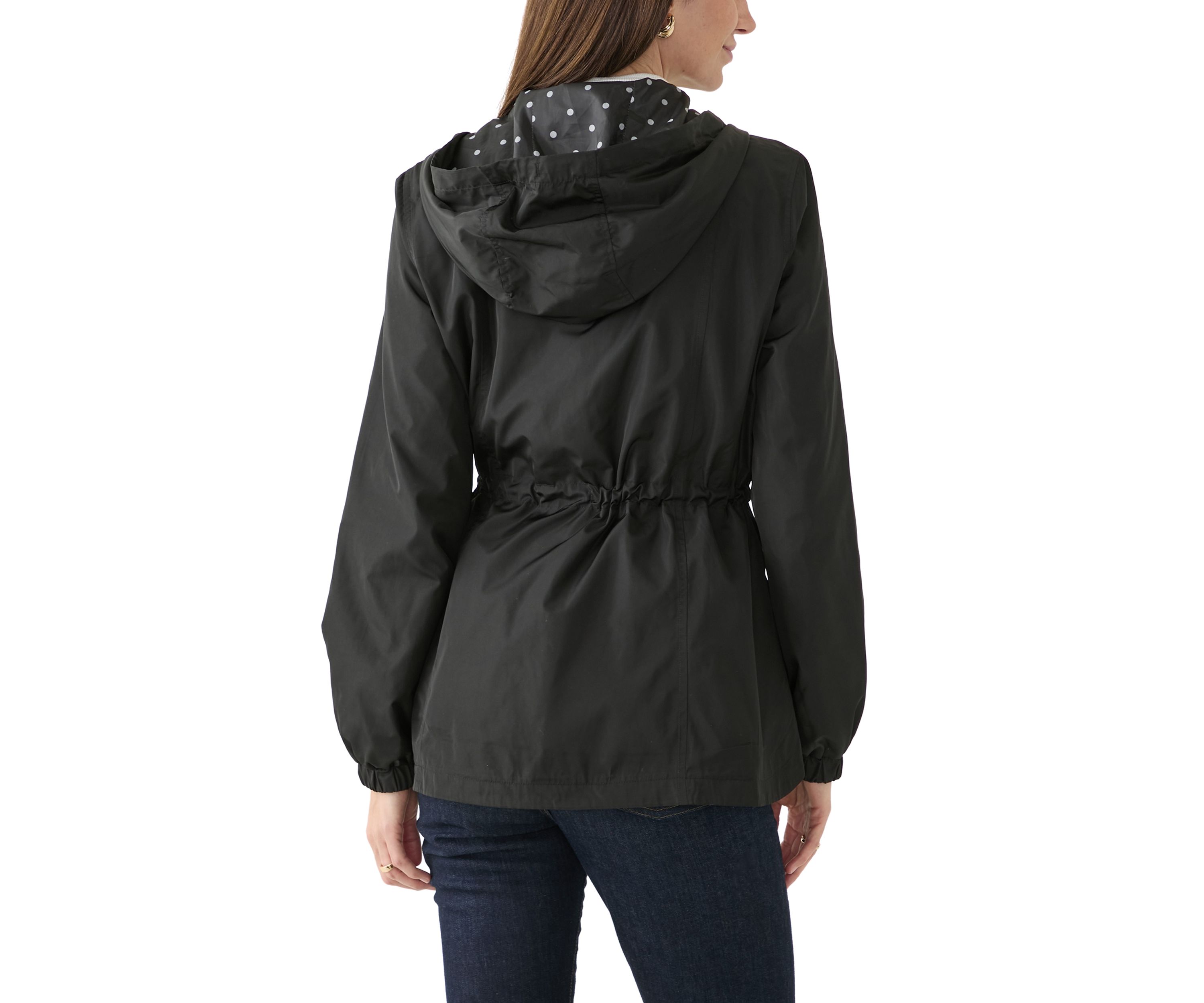 Kim Rogers® Women's Long Sleeve Hooded Anorak Jacket | Belk