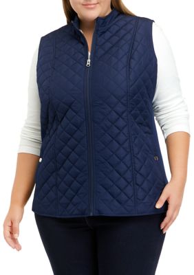 Kim Rogers® Women's Quilted Rib Vest | belk