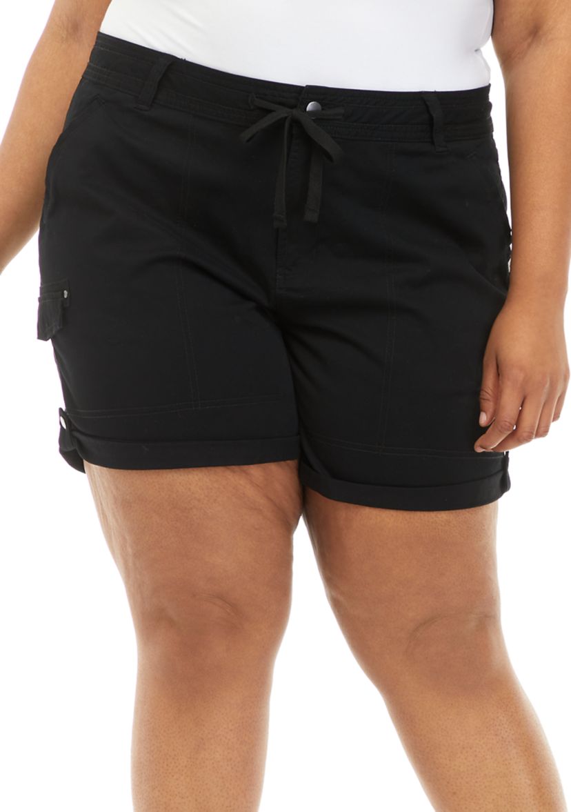Ocean + Coast® Plus Size Mid Rise Cargo Shorts | Belk