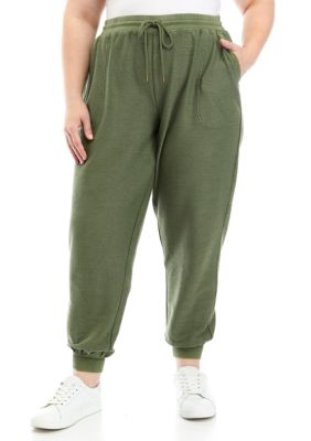 Wonderly Plus Size Terry Jogger Pants | belk