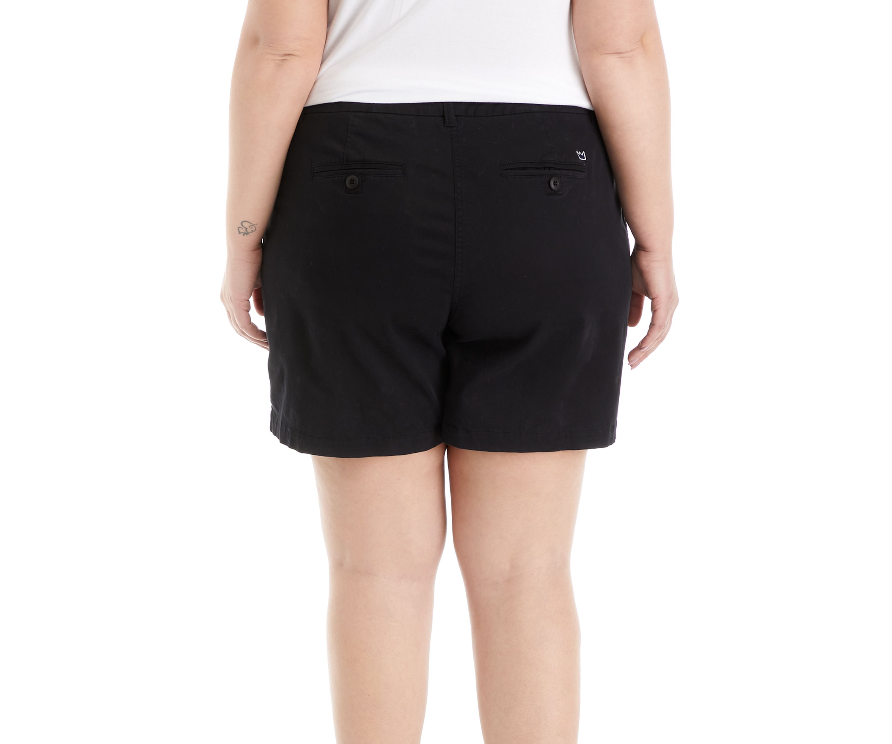 Crown & Ivy™ Plus Size 5 Inch Caroline Shorts | Belk