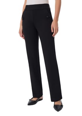 JONES NEW YORK Petite Pull On Slash Pocket Trouser Pants | belk